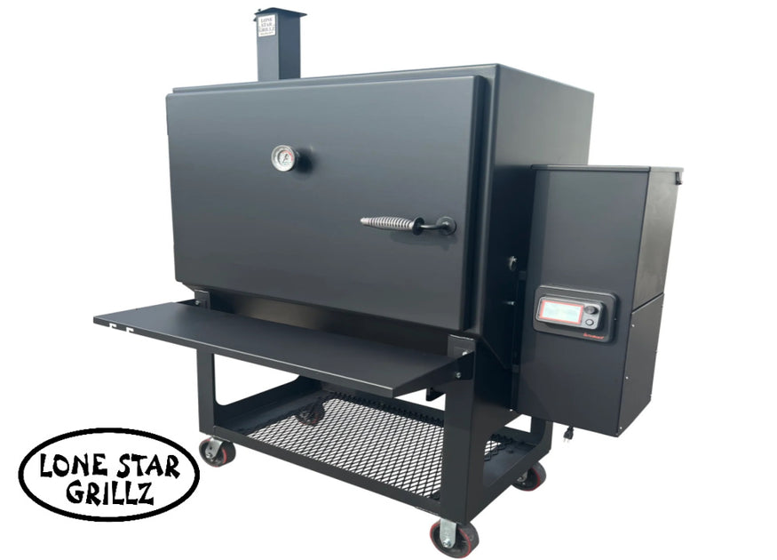 Lone Star Grillz Cabinet Pellet Smoker