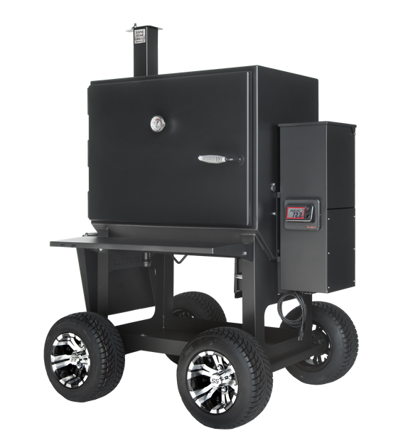 Lone Star Grillz Cabinet Pellet Smoker