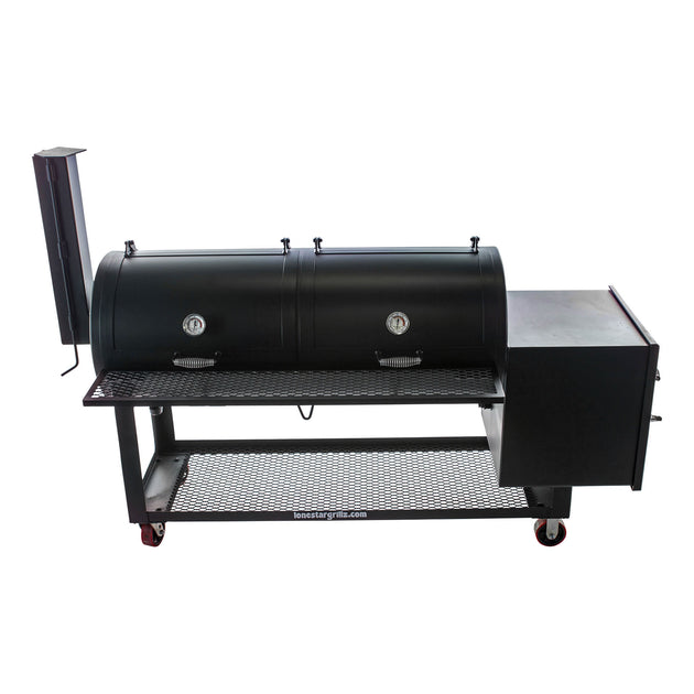 24" x 60" Offset Smoker – Lone Star Grillz